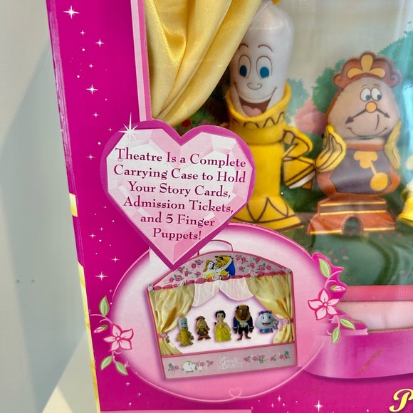 Disney | Toys | Nib Disney Princess Beauty And The Beast Puppet Theater ...